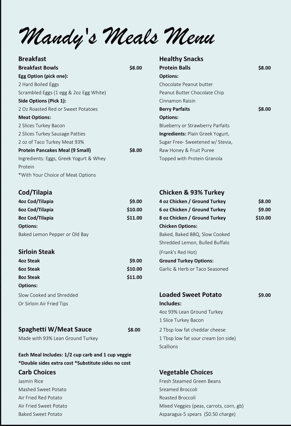 News – Mandy’s Meals